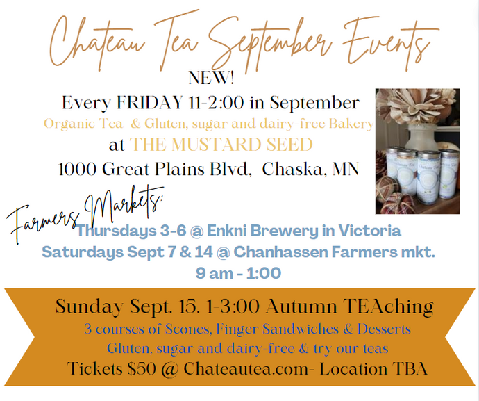 Chateau Tea specializes in Organic Chai Tea and Detox Teas.